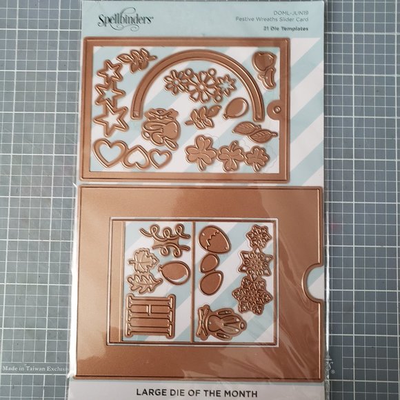 Spellbinders | Office | Spellbinders Die Templates Festive Wreaths ...